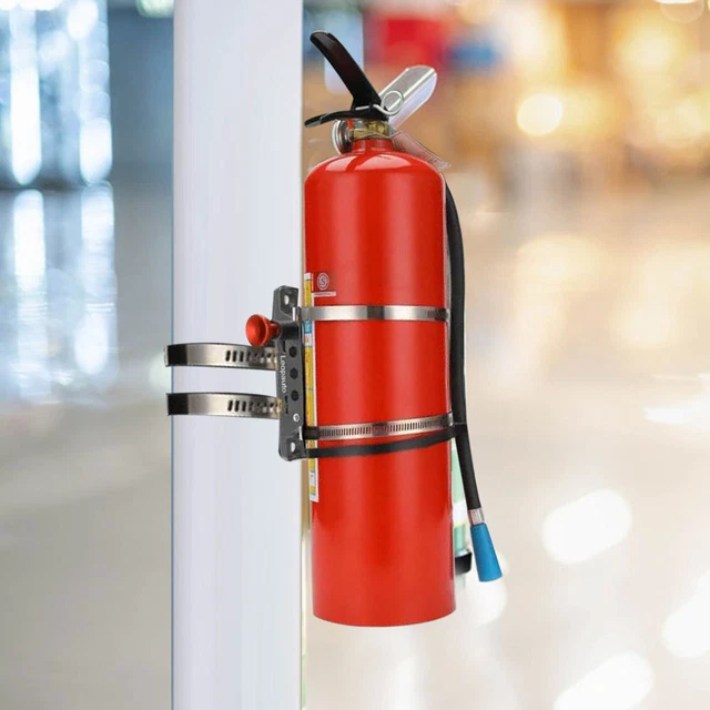 FIRE EXTINGUISHER FIXING Bracket Brackets Trucks Extingsher Mount £31. ...