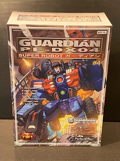 PERFECT EFFECT PE-DX04 Guardian. Transformers IDW Brave Maximus MIB ...