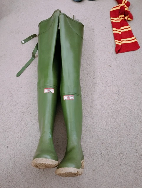 GATES HUNTER RUBBER Waders Gummistiefel Streamfisher UK 5 £53.33 ...
