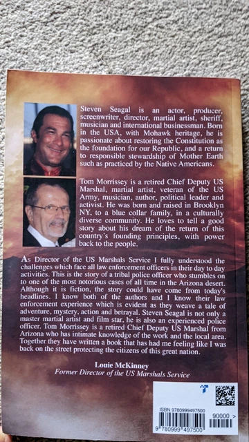 STEVEN SEAGAL & Tom Morrissey - The Way Of The Shadow Wolves (Paperback ...