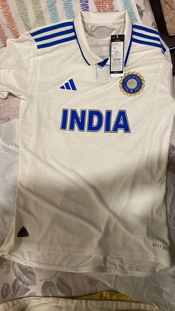 OFFICIAL BCCI INDIA Cricket Test Shirt Jersey 2023 New With Tags ...