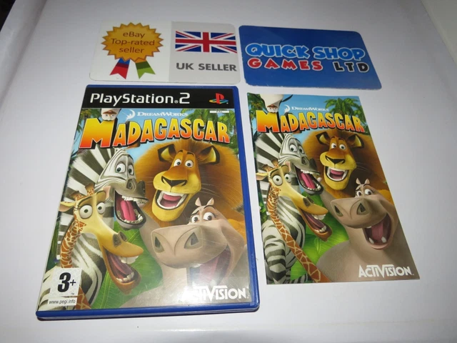 MADAGASCAR PLAYSTATION 2 ps2 uk pal uk tracked EUR 26,92 - PicClick FR