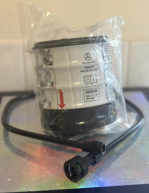 GENUINE MERCEDES-BENZ TYRE Mobility Repair Liquid Sealant TIREFIT 350ml ...