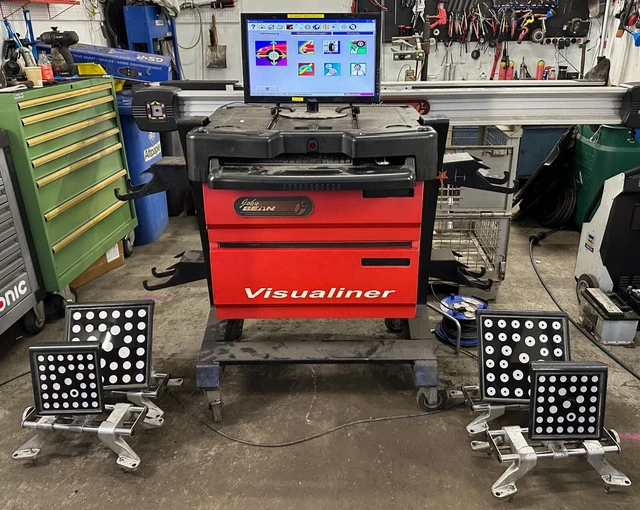 JOHN BEAN VISUALINER Ultra V3D Lift Achsmessanlage Achsmessstand (3 ...