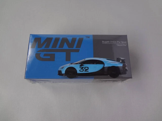 TSM MINI GT 1/64 Bugatti Chiron Pur Sport Grand Prix Pure 487 EUR 35,06 ...