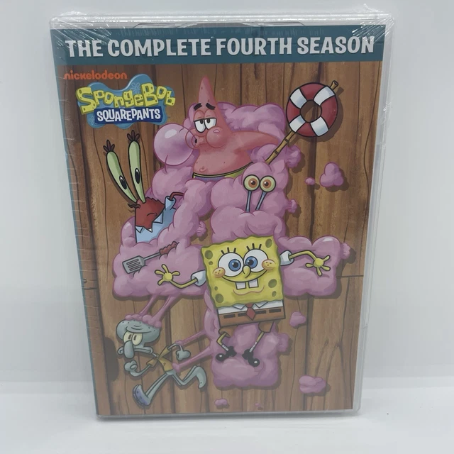 SPONGEBOB SQUAREPANTS - The Complete Fourth 4 Four Season DVD (2005 ...