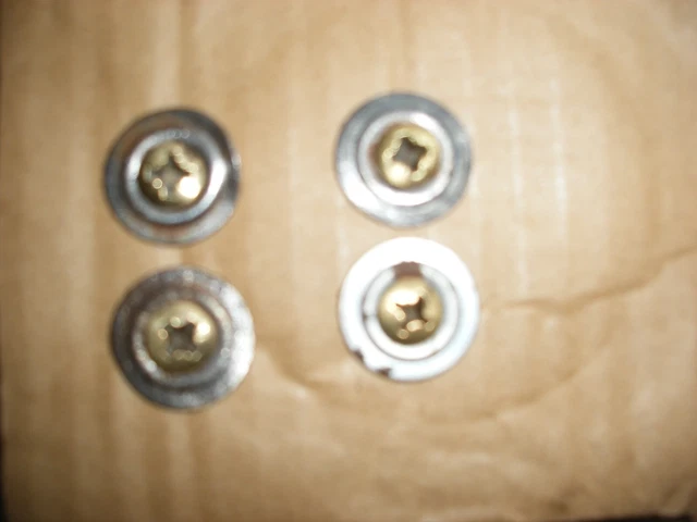 MORRIS MINOR SET (4) Long Type (1'') Gearbox Tunnel Screws/Washers ...