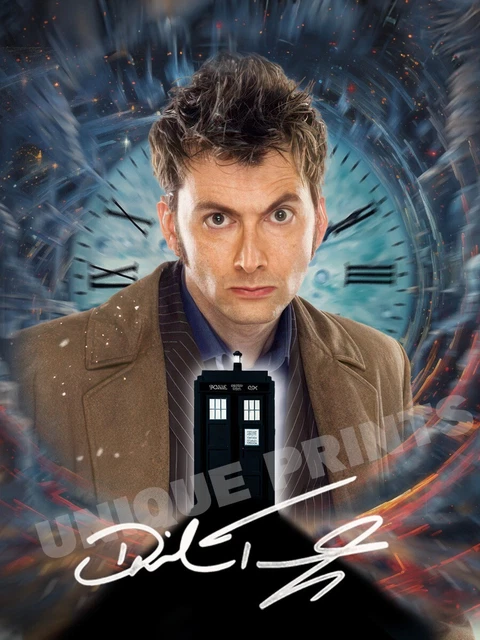 DOCTOR WHO : David Tennant / Catherine Tate 2 A4 signed photo prints / autograph £11.11 ...