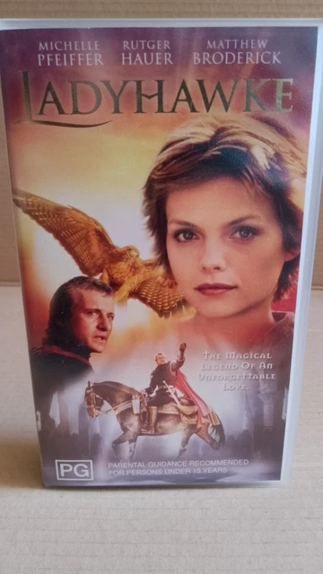 LADYHAWKE (1985) VHS Michelle Pfeiffer Rutger Hauer PAL Video 2002 ...