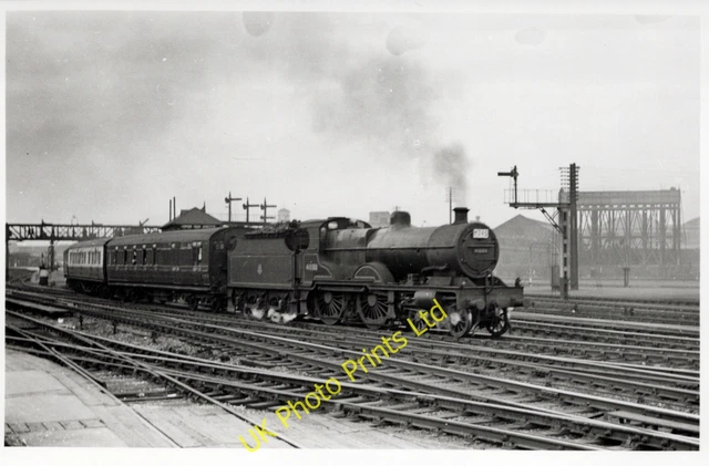 RAILWAY PHOTO EX LMS Compound 41088 passenger train unknown location ...