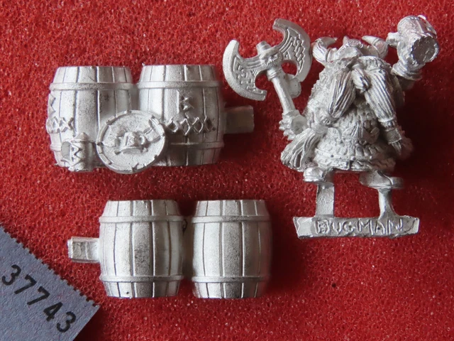 GAMES WORKSHOP WARHAMMER World Bugmans Bar Josef Bugman 2003 Dwarf ...