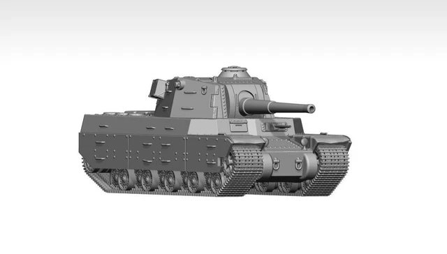 1/72 LESINN BAUSATZ, unbemalt WW2 Japanese Army Type 4 Heavy Tank (15 ...