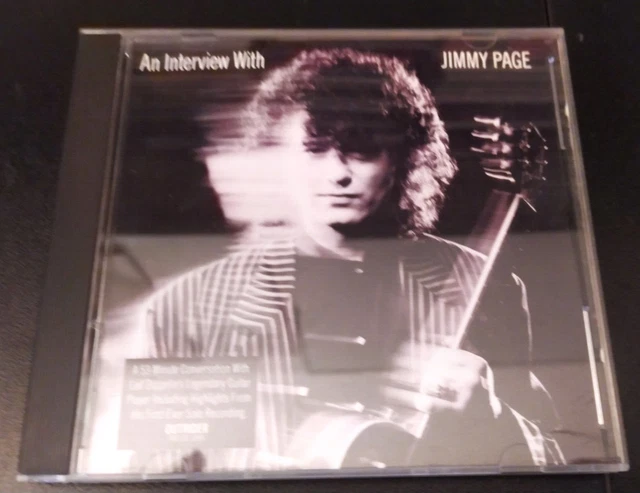 JIMMY PAGE &AN Interview With" Promo CD US 1988 Outrider Led Zeppelin EUR 30,00 - PicClick FR