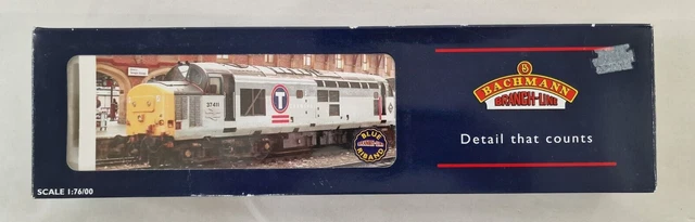 BACHMANN 32-379 BR Railfreight Class 37 Diesel Locomotive '37678' OO ...