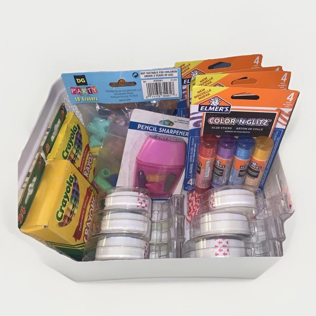 SCHOOL SUPPLY LOT of #2 Pencils Crayola Crayons Pencil Sharpeners ...