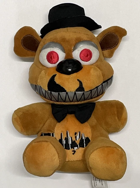 2016 FIVE NIGHTS At Freddy's Nightmare Freddy Fazbear 8” Plush Funko ...
