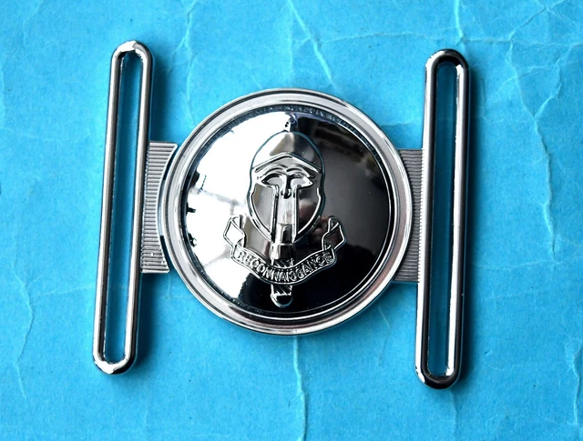 BRITISH AIRBORNE SPECIAL Reconnaissance Regiment Chrome Srr-Sas Belt ...