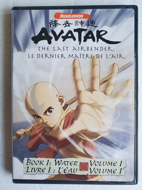 AVATAR THE LAST Airbender Book 1: Water Volume 1 DVD 2006 Paramount ...