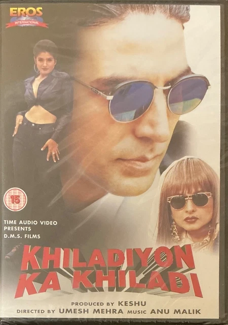 KHILADIYON KA KHILADI - *Akshay Kumar *Raveena Tandon *Rekha Bollywood DVD £29.99 - PicClick UK