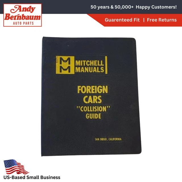 1973-1975 MITCHELL MANUALS Foreign Autos Unfall Schätzfunktion Führung Katalog EUR 186,42 ...