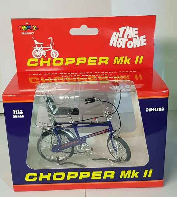 RALEIGH CHOPPER MK2 Die Cast Model - Ultra Violet Chopper. Today's ...