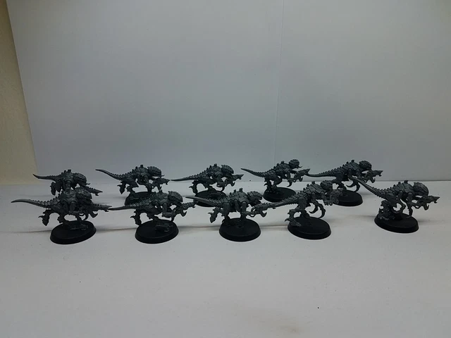 WARHAMMER 40K TYRANID LEVIATHAN BOX TERMAGANTS x10 models built ...