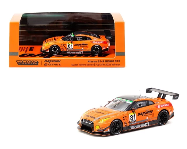 TARMAC WORKS NISSAN GT-R NISMO GT3 Super Taikyu 2021 GTNET Motor Sports 1/64 EUR 27,90 - PicClick FR