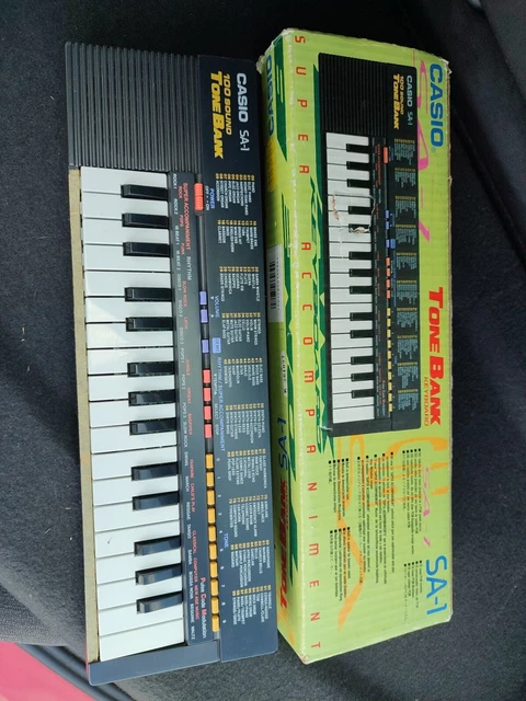 CASIO SA-1 KEYBOARD Tone Bank 1980s £4.99 - PicClick UK