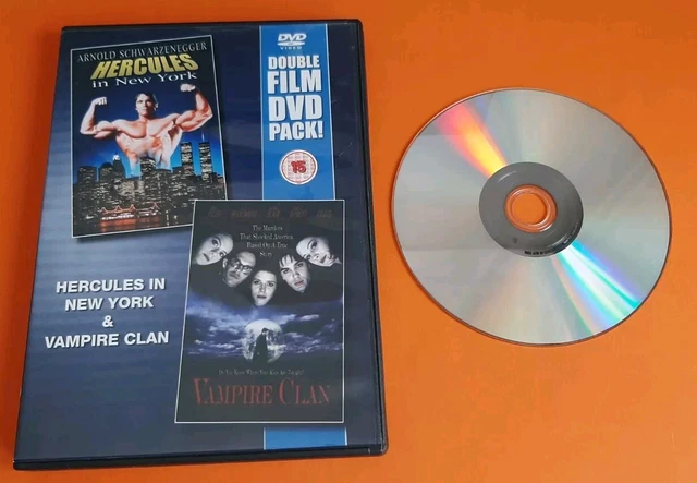 DOUBLE DVD PACK - Hercules In New York + Vampire Clan - ARNOLD ...