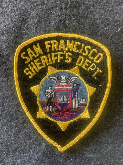 VINTAGE RARE PATCH Security Police Military Uniform San Francisco ...