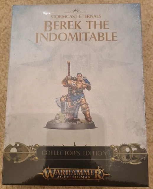WARHAMMER COLLECTORS EDITION Stormcast Eternals Berek the Indomitable ...