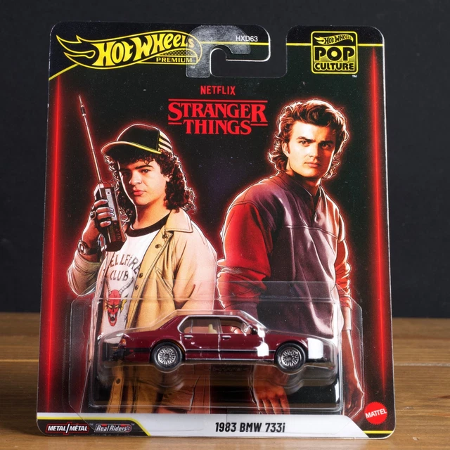 HOT WHEELS PREMIUM 2025 Pop Culture Stranger Things 1983 BMW 733i JHW8 ...