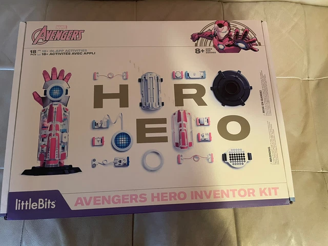 LITTLEBITS MARVEL UNIVERSE Avengers Hero Inventor Kit - COMPLETE $18.00 ...