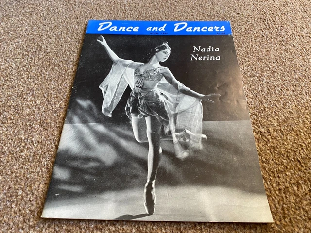 DANCE AND DANCERS Magazine 1954 Apr Nadia Nerina. Peter Van Dijk Janine ...