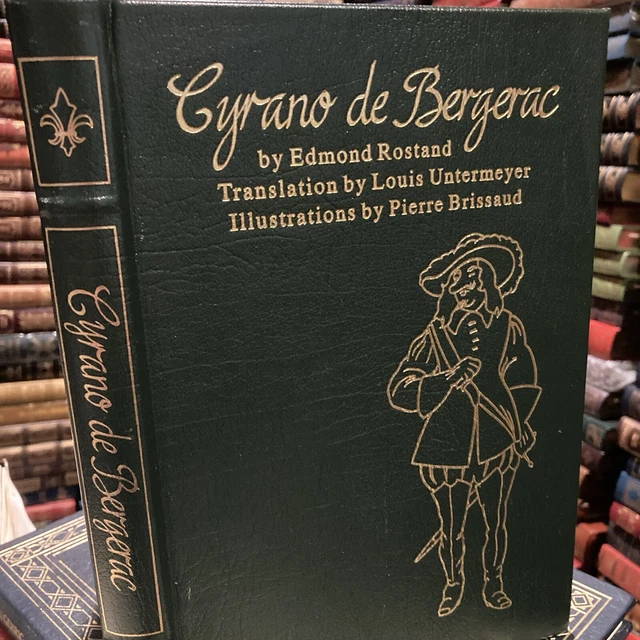 EASTON PRESS: EDMOND Rostand: Cyrano De Bergerac: French Drama £35.30 ...