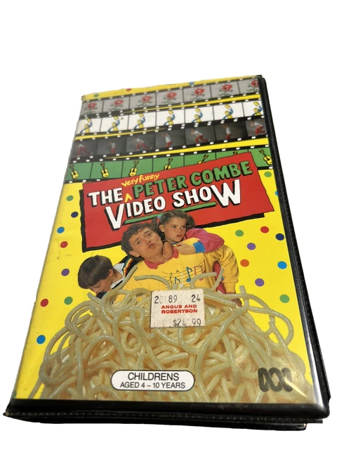 THE PETER COMBE Video Show ABC VHS Pal Clam Shell 1980’s VINTAGE $14.16 ...