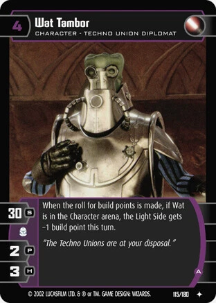 WAT TAMBOR (A) - Attack of the Clones - Star Wars TCG EUR 1,00 ...