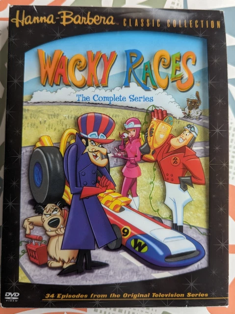 HANNA BARBERA WACKY RACES Complete Series REGION 1 USA 3-Disc DVD ...