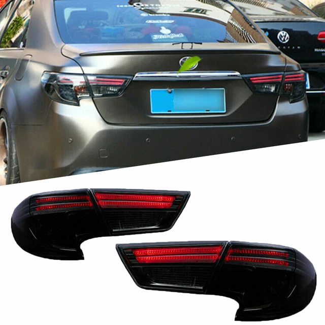 LED TAIL LIGHTS For Toyota Mark X 14-18 Sequential Signal Dark/Red ...