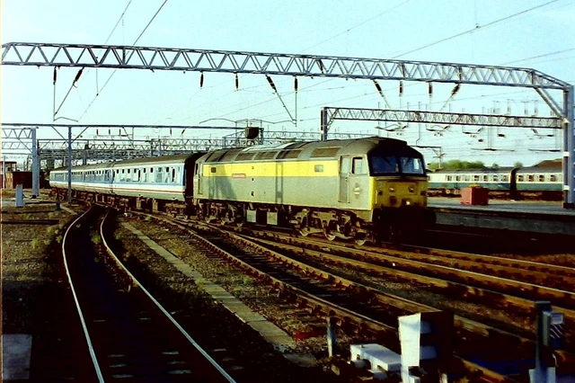 35MM RAILWAY COLOUR Negative Class 47 976 at Crewe £1.75 - PicClick UK