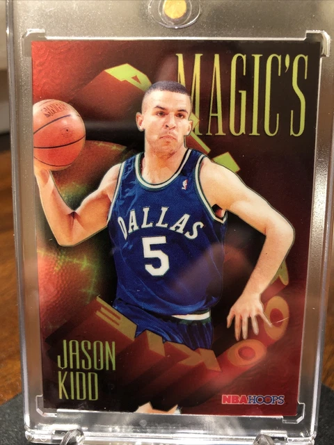 JASON KIDD MAVERICKS 1995 NBA HOOPS MAGIC'S All Rookie Team #FAR-2 EUR ...