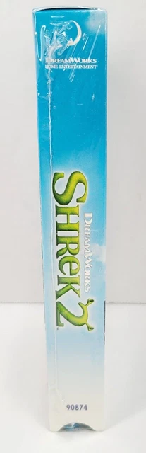 SHREK 2 FACTORY Sealed VHS 2004 Cameron Diaz, Eddie Murphy, Mike Myers ...