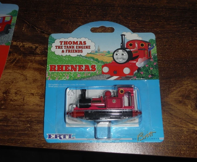 RHENEAS ERTL THOMAS The Tank Engine & Friends Die Cast Train New Carded ...