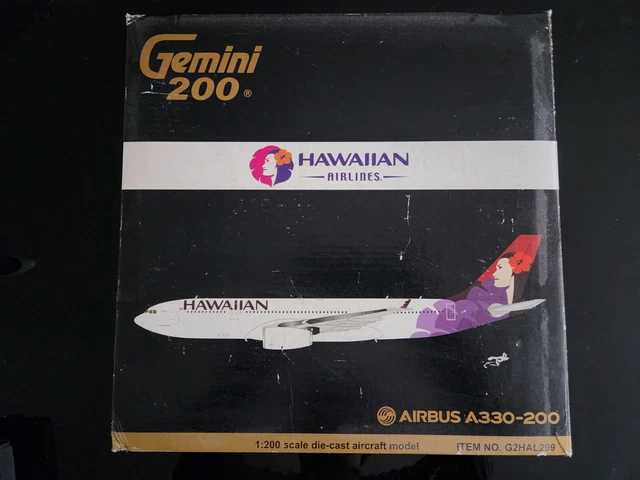 GEMINI 200 HAWAIIAN Airlines Airbus A330-200 1:200 EUR 104,67 - PicClick IT