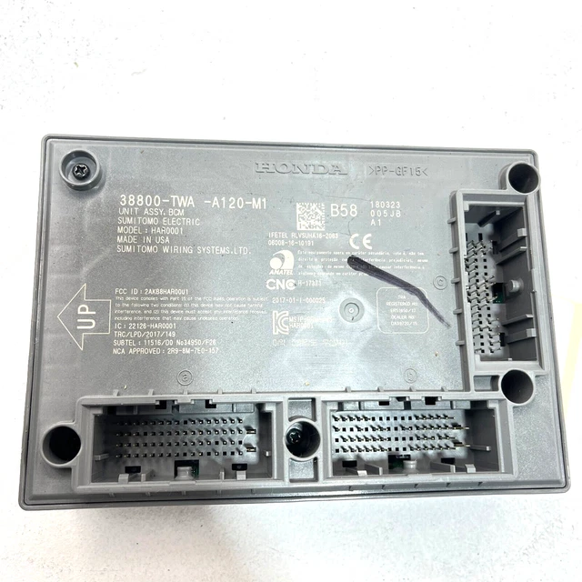 BODY CONTROL MODULE Computer Unit Bcm Oem 2018-2020 Honda Accord $199. ...