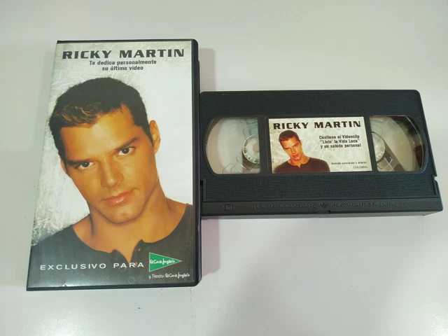 RICKY MARTIN PROMOTIONAL Video Livin' La Vida Loca 5 Min - VHS Tape ...