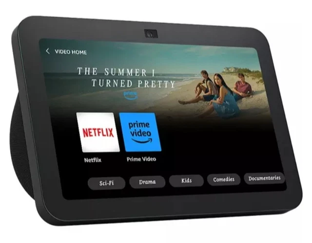 AMAZON ECHO SHOW 8 | 3a generazione | HD SMART SCREEN & HUB | ALEXA ...