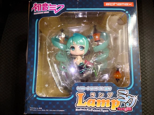 ALPHAMAX HATSUNE MIKU Lamp Miku Figure with Catfish PVC New Sealed £323 ...