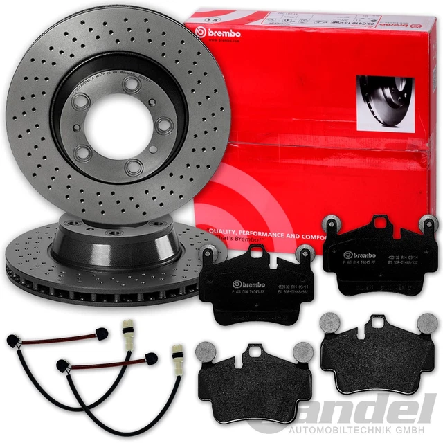 BREMBO BREMSSCHEIBEN 318MM + BELÄGE VORNE passend für PORSCHE BOXSTER CAYMAN 987 EUR 224,90 ...