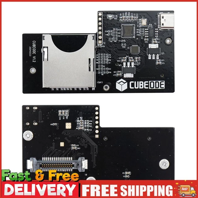 CUBEODE V1.2 OPTICAL Drive Emulator Board Reusable for NGC GameCube ...